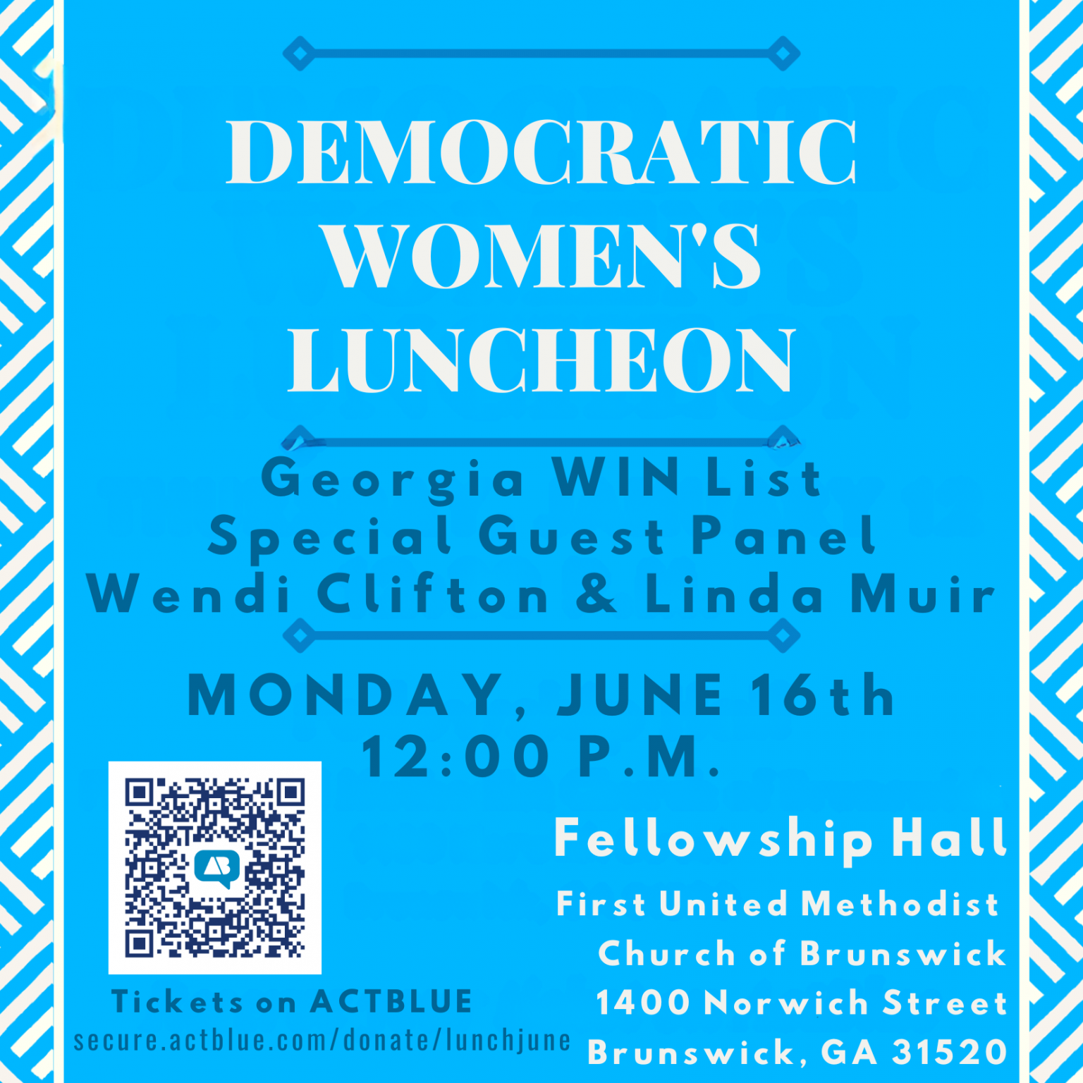 June Democratic Women’s Luncheon – The party of the people